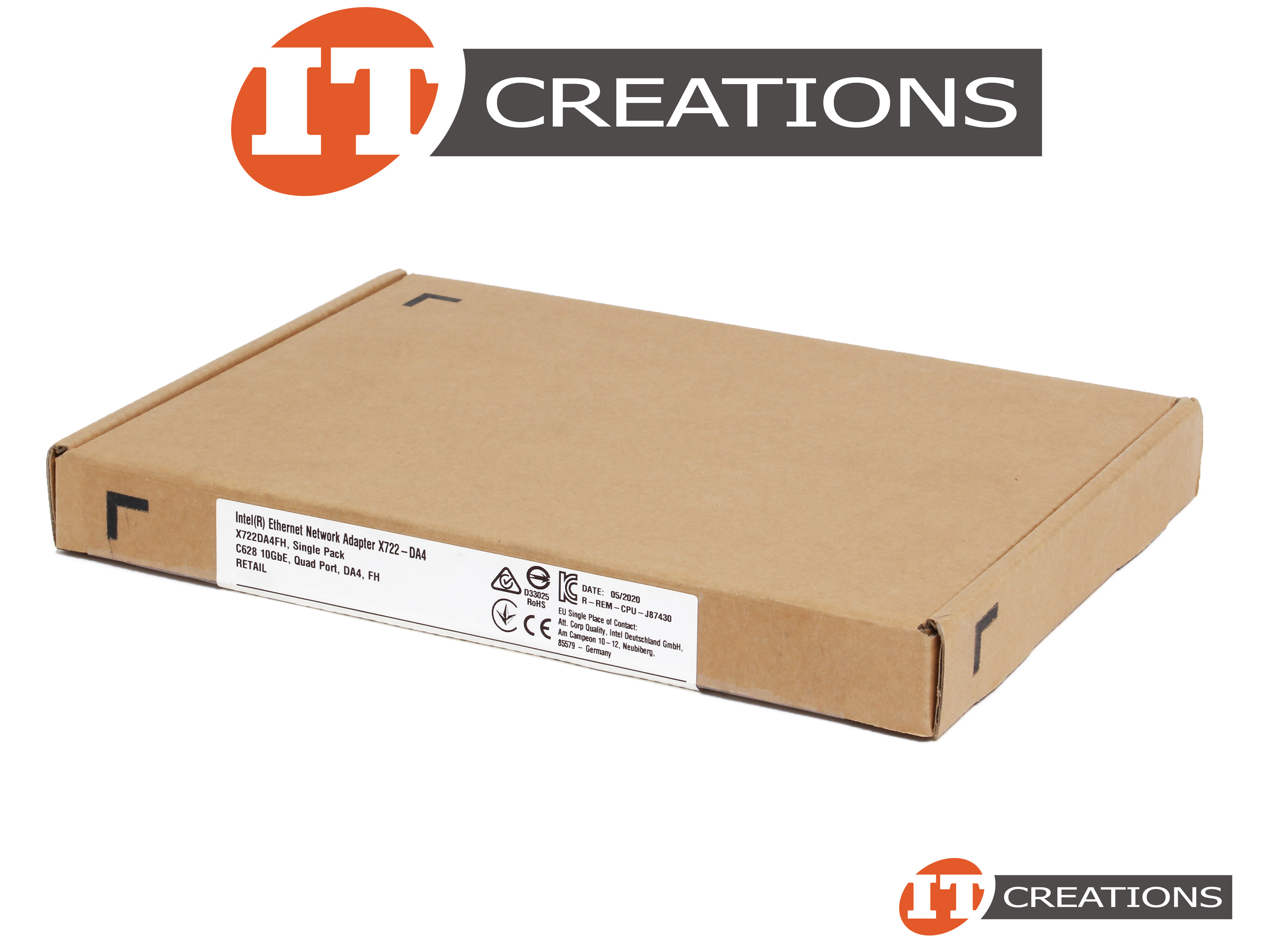 X722-DA4-NEW - New - Intel X722-DA4 10gbe Quad Port Sfp+ PCI-E 3.0 X8 ...