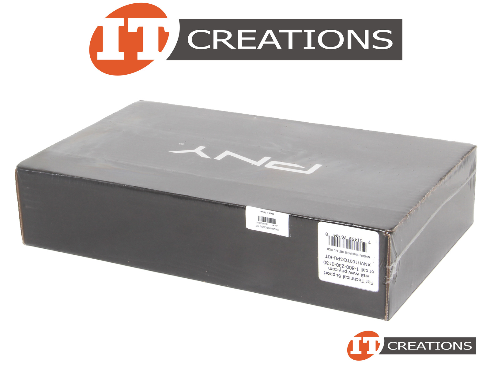 XNVH100TCGPU-KIT-RETAIL - Retail - PNY NVIDIA H100 TENSOR CORE PCIE GPU ...