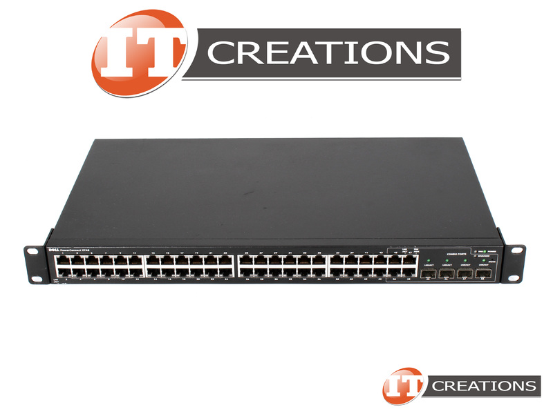 XP166 - Used - DELL Powerconnect 2748 48 Port 10 / 100 / 1000base-T ...