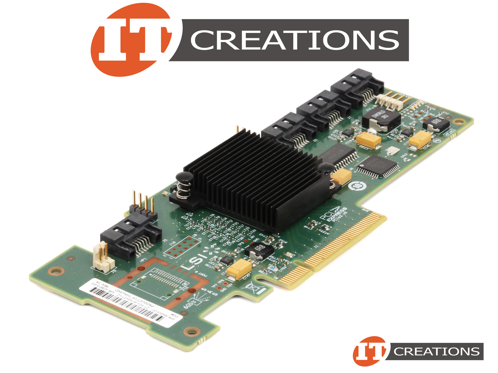 XP310AA-NO BRACKET HP / LSI 9212-4I HBA 6gb/s PCI-E 2.0 X8 5 Gt/s ( 4 ...