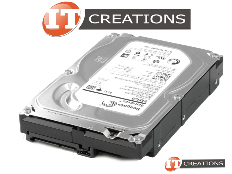 Y4N52 - Used - DELL / Seagate 2TB 7.2k RPM SATA III 3.5 Inch Large Form ...