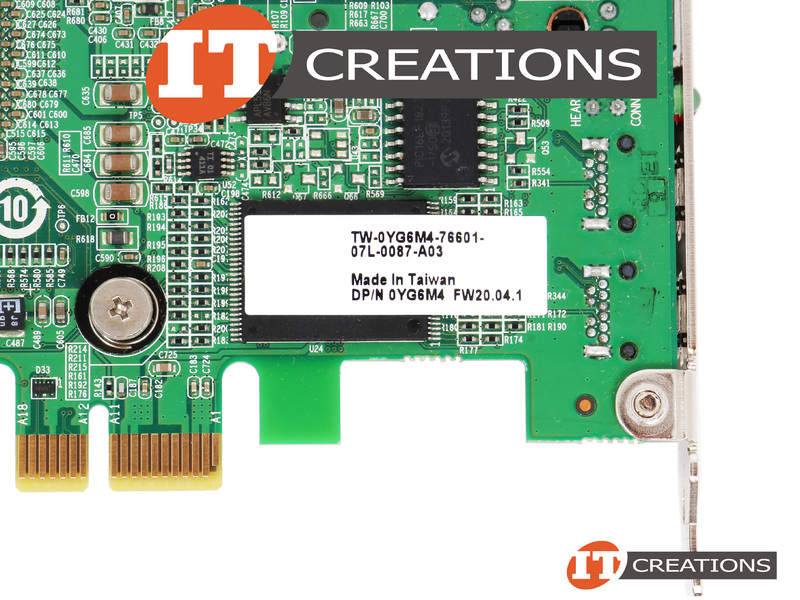 YG6M4-LOW P DELL / Teradici Tera 2220 Pcoip PCI-E 3.0 X1 Remote Access ...