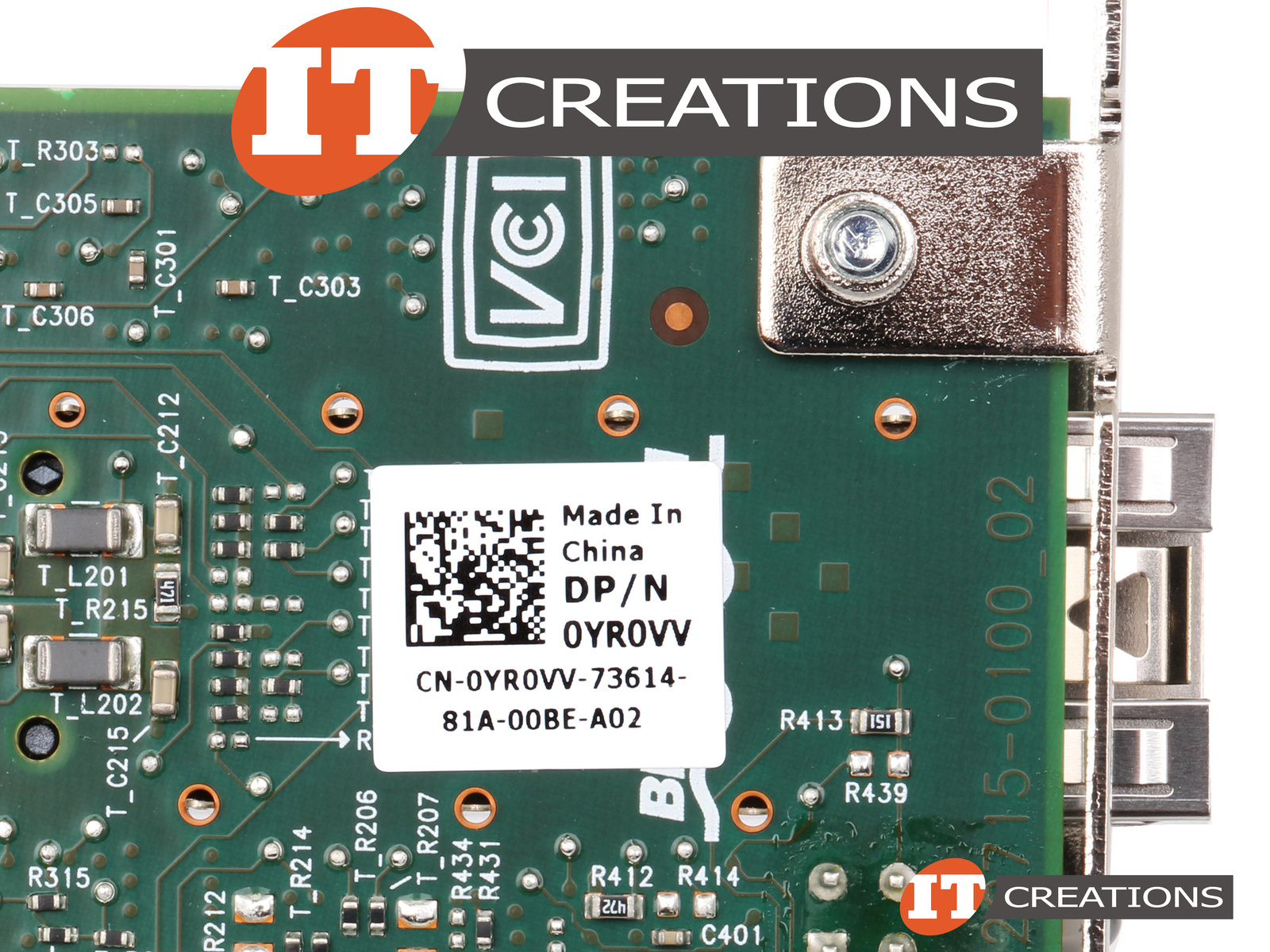 YR0VV - New Other - DELL Broadcom 57412 10GB Dual Port Sfp+ PCI-E X8 ...