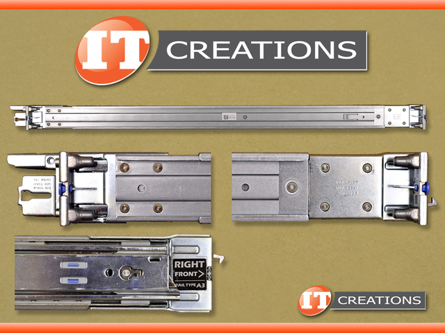 YT0VD DELL Right Slim Readyrails 1U Sliding Rails For DELL Poweredge ...