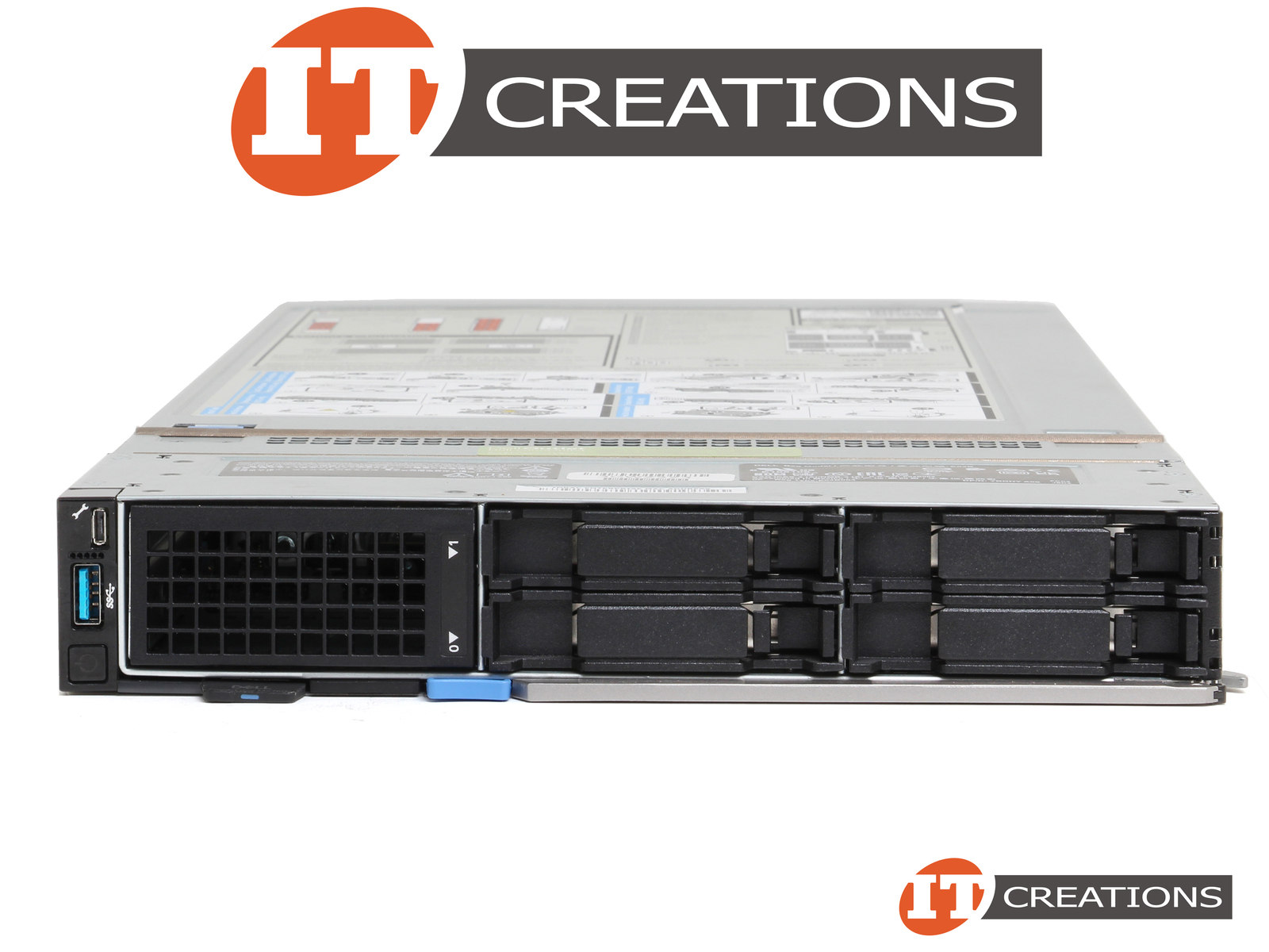 DELL EMC POWEREDGE MX760C COMPUTE SLED 2.5 INCH SFF 4 BAY SERVER DELL ...